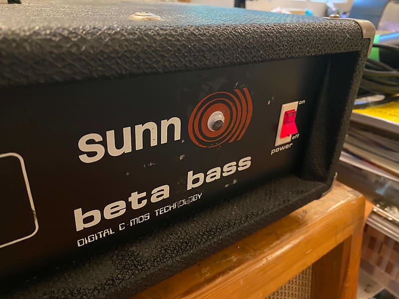 Sunn Beta Bass 1979 black | Reverb