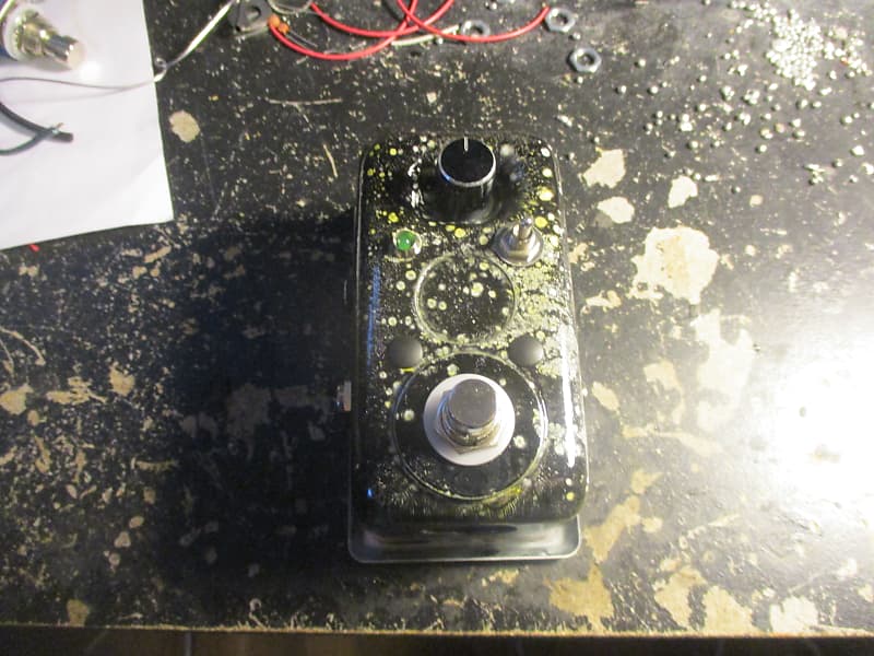 Dongeomac Rangemaster Silicon Treble Booster in Black Yellow | Reverb