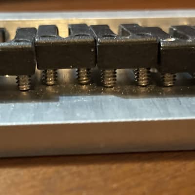 After Market Rickenbacker 650 Style Flat Mount Roller Bridge | Reverb