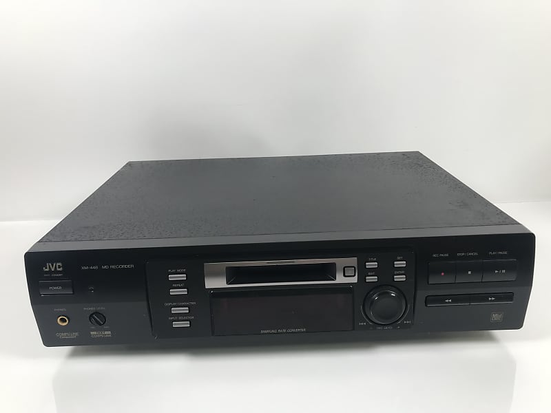 JVC XM-448 MD Mini Disc Recorder Player | Reverb