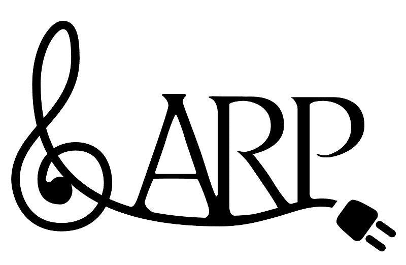 Logo ARP - Pack of Adhesive Vinyl Stickers Decal | Reverb