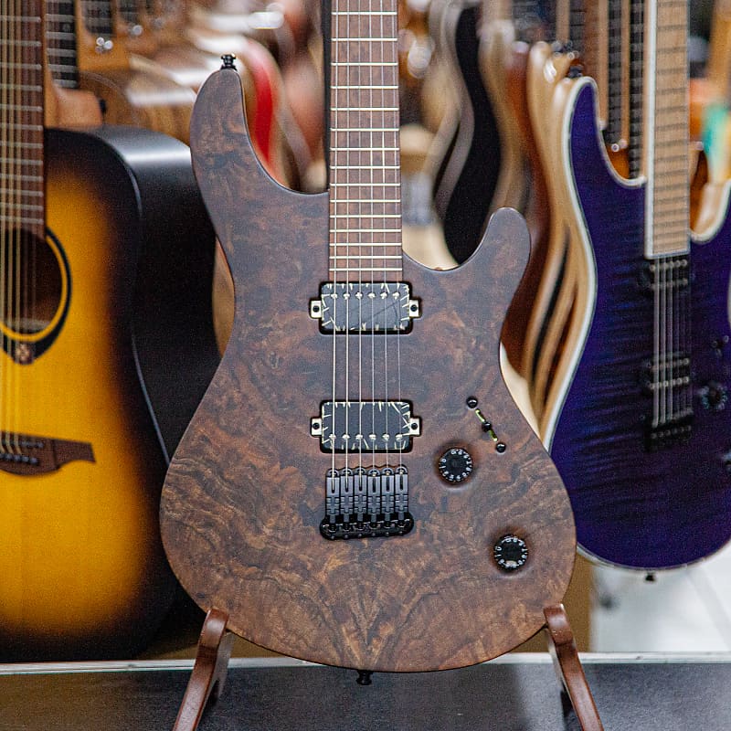 Mayones Regius 6 Custom 2019 Selected Burl Walnut | Reverb