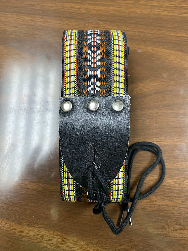 Vintage Brown Hootenanny Southwest Pattern Ace Style Bobby | Reverb