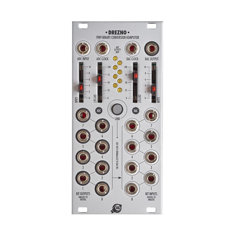 XAOC Devices Drezno Eurorack Leibniz Binary ADC & DAC Module | Reverb