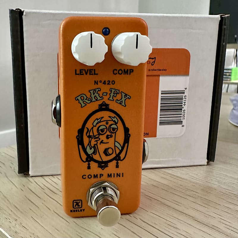 Keeley Compressor Mini Orange 420 Limited Edition | Reverb