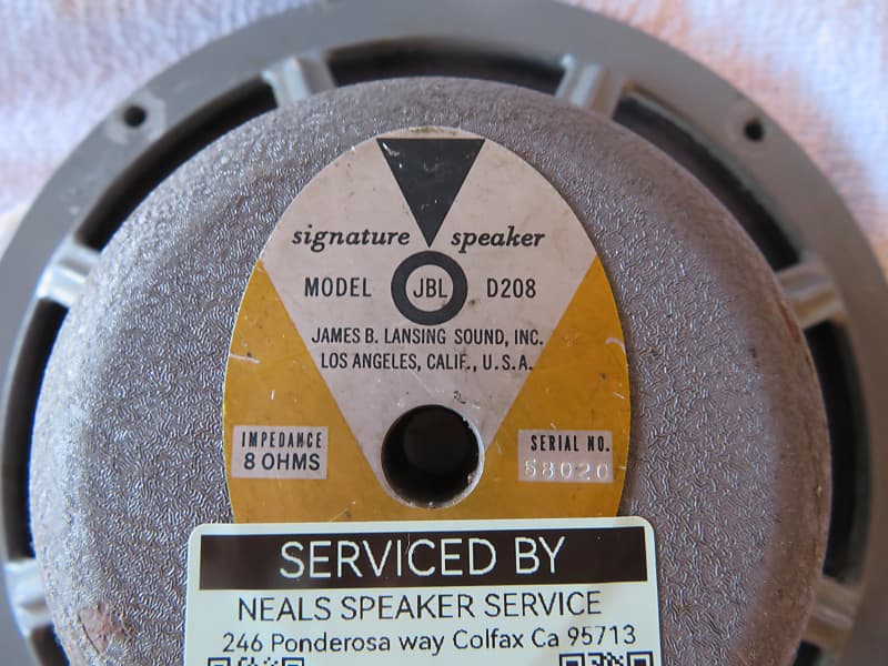 JBL D216 signature speaker early 1970's - standard | Reverb
