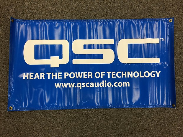 QSC Logo Banner | Reverb
