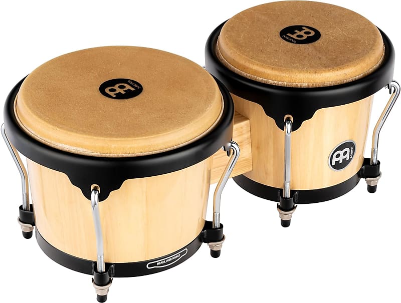 Meinl Percussion Bongos Hand Drum Set 6.75" and 8" HB100NT | Reverb