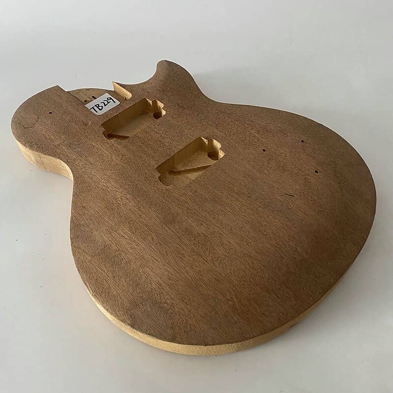 Mahogany LP Les Paul Style Guitar Body DIY Project | Reverb