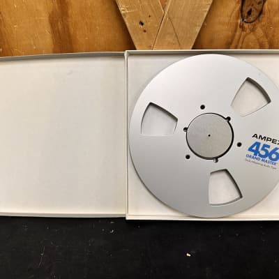 Pair of Used Ampex 2” Grandmaster 456 Master Audio Tapes, No | Reverb
