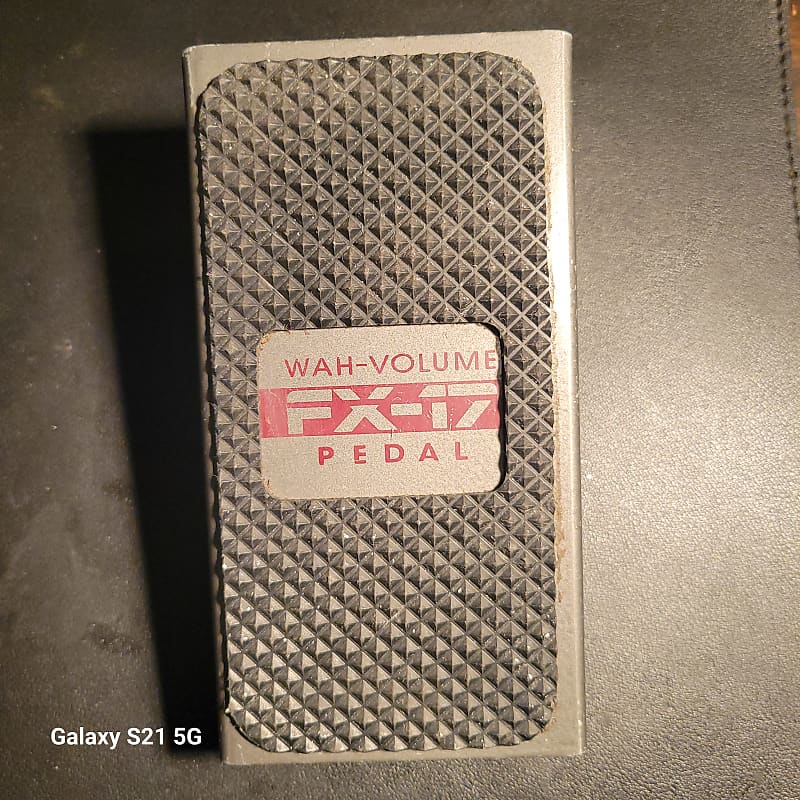 DOD FX 17 WAH / VOLUME PEDAL USA FX 17 1989 - Enamel Paint | Reverb