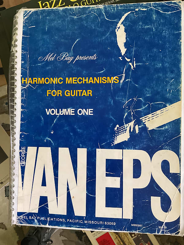 George van eps. Book bound for guitar on harmonic mechanisms. | Reverb