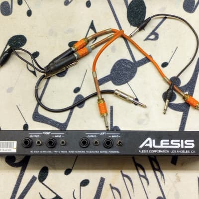 Alesis M-EQ-230 Dual Channel 30 Band Stereo Graphic Equalizer | Reverb