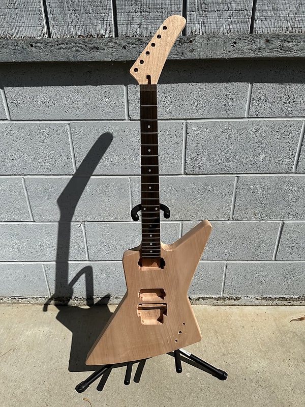 DIY Explorer Style Guitar Kit | Reverb