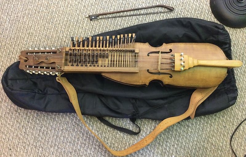 Nyckelharpa Handmade from Gothenburg Sweden 1987 Brown | Reverb
