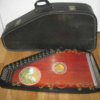 Therapy Harp Swarmandal Infinity Tuning 444 hz with Case | Reverb