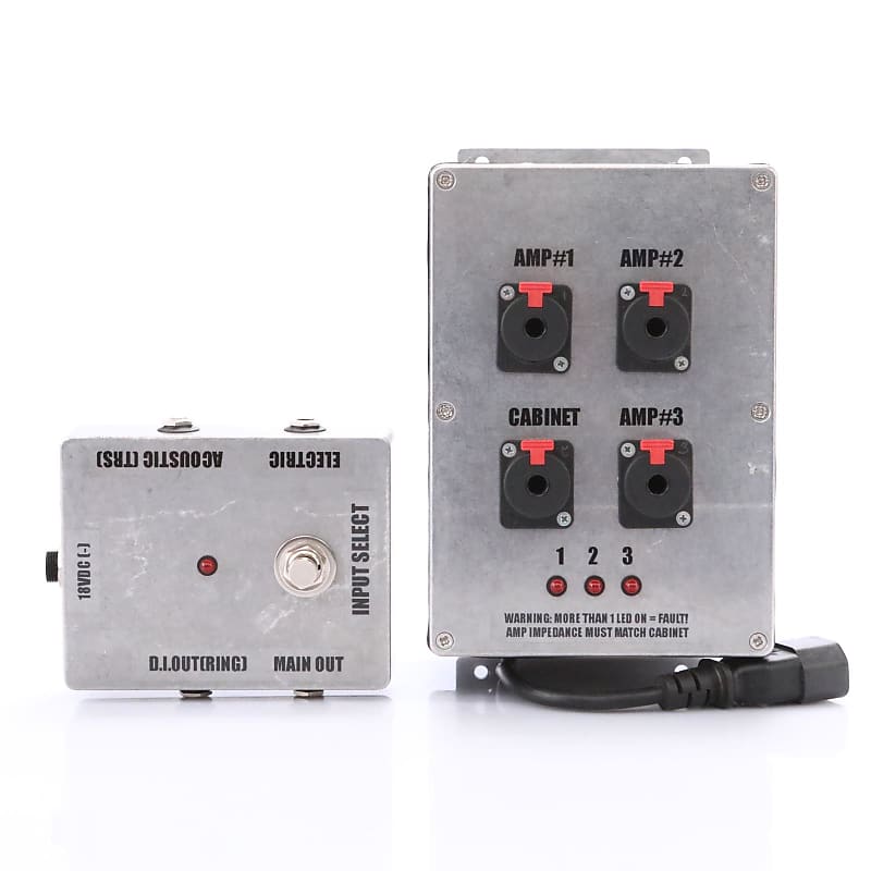 CAE Custom Audio Electronics 3x1 Amp Output Selector DI | Reverb