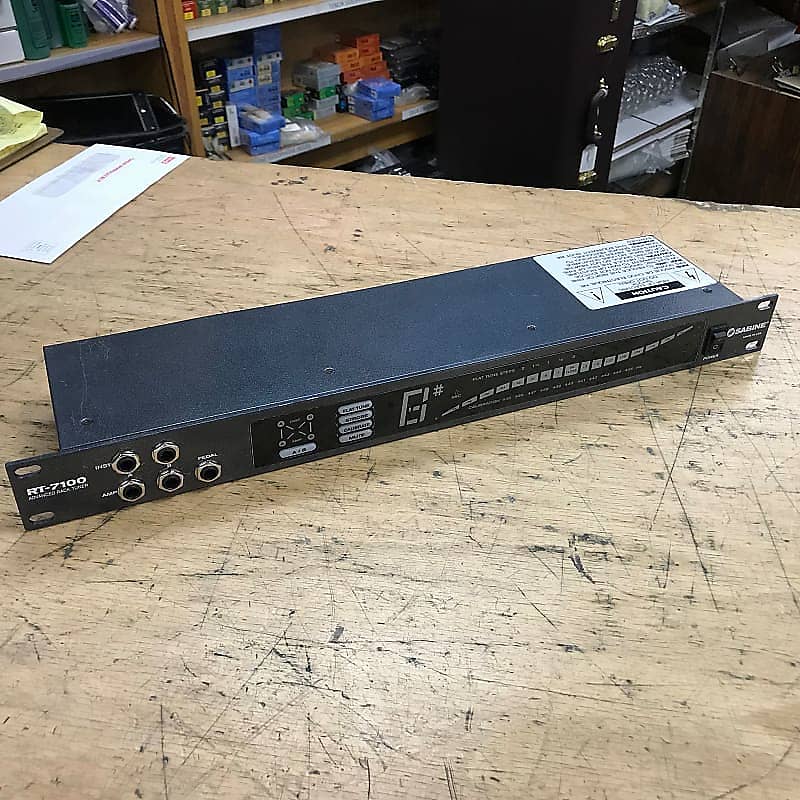 Sabine RT-7100 Advanced Rack Tuner | Reverb
