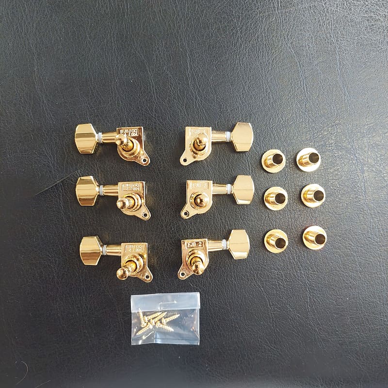 Gotoh 3x3 Gold Tuners - Gold | Reverb