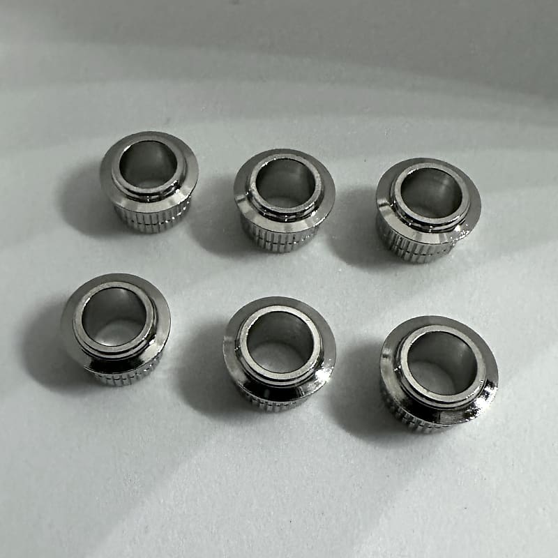 Gotoh Machine Head Bushings Set Of 6 - Nickel - For 6.35mm | Reverb UK