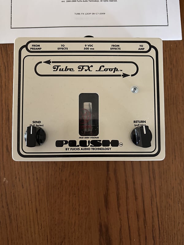 Fuches Audio Plush Tube FX Loop 2025 | Reverb
