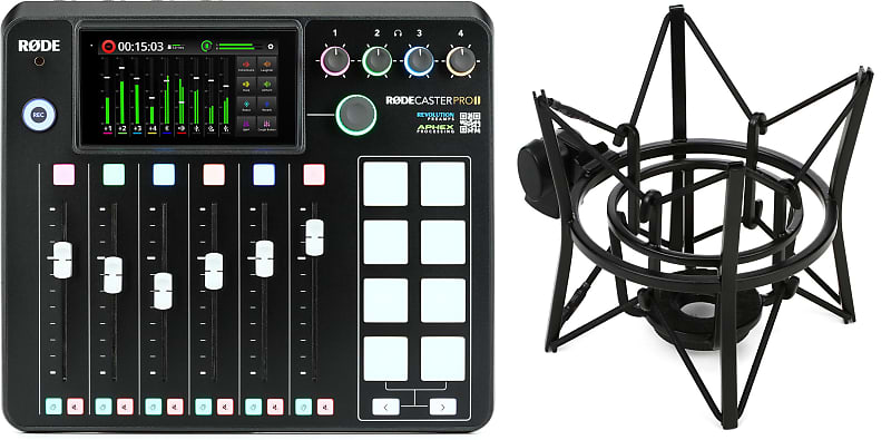 Rode Rodecaster Pro II Podcast Production Console Bundle with | Reverb