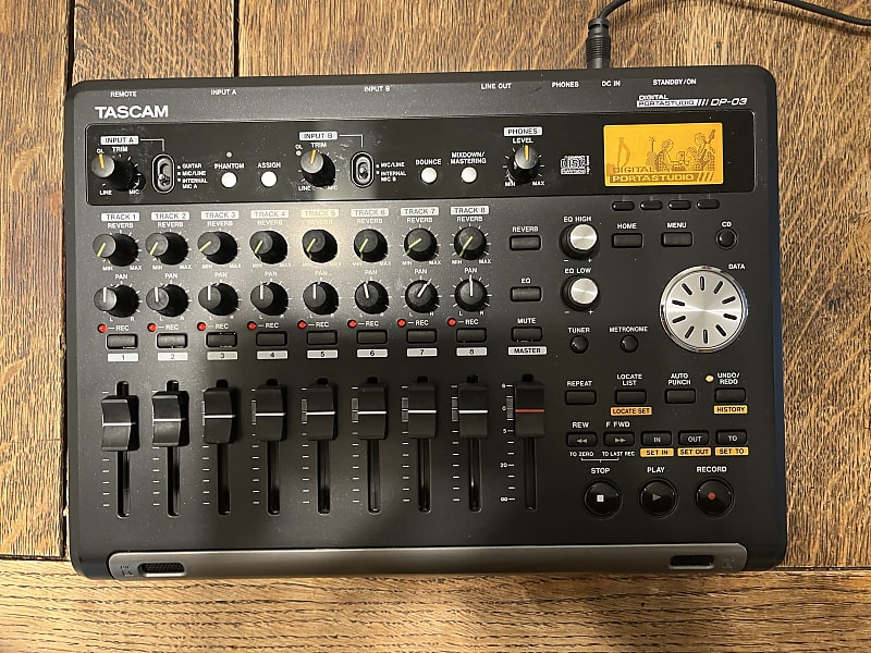 TASCAM DP-03 CD burner 2011-2015 - Black | Reverb