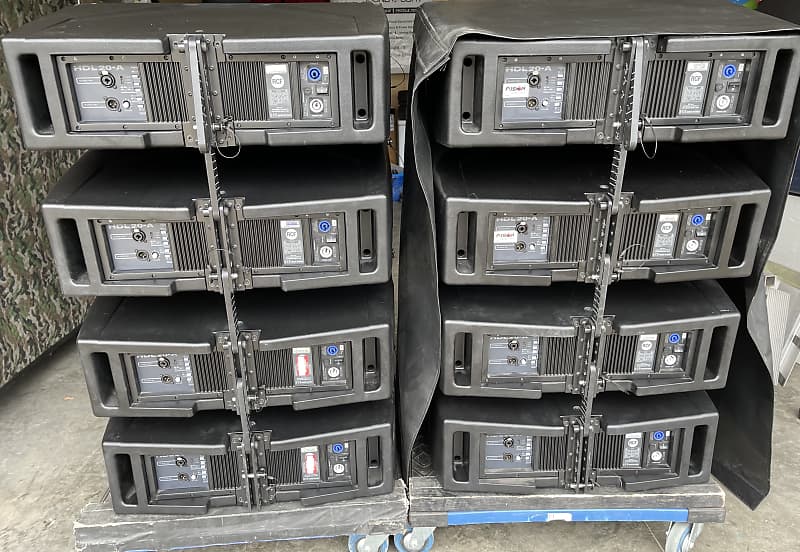 (8) RCF HDL20A + (2) HD Fly Bar/Ground Stack Bracket | Reverb