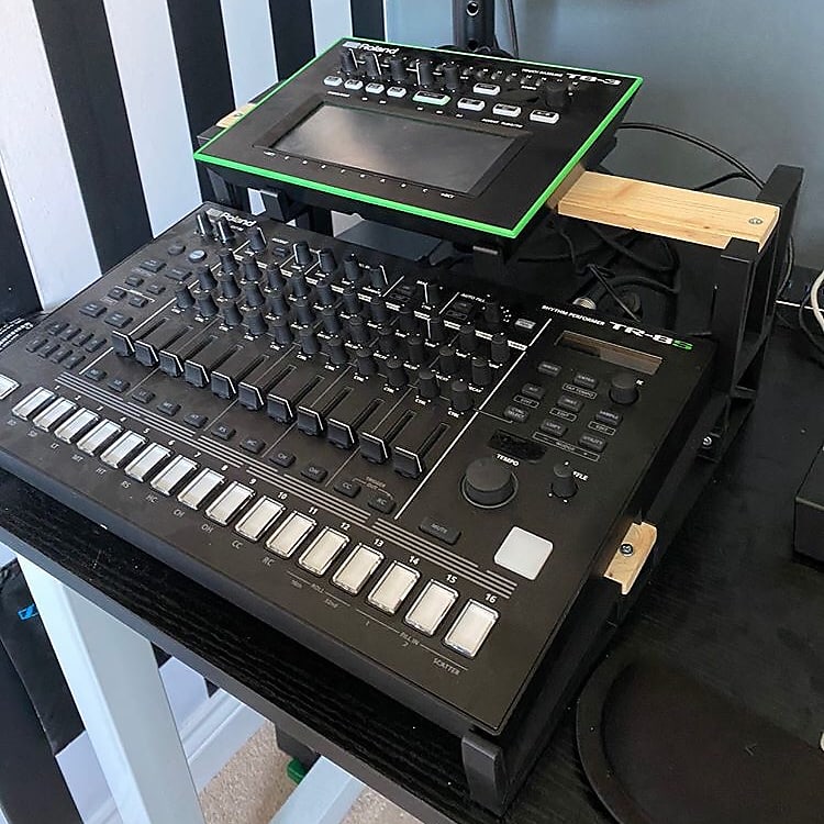 Customizable synth stand Roland TR8S + Roland TB3 - | Reverb