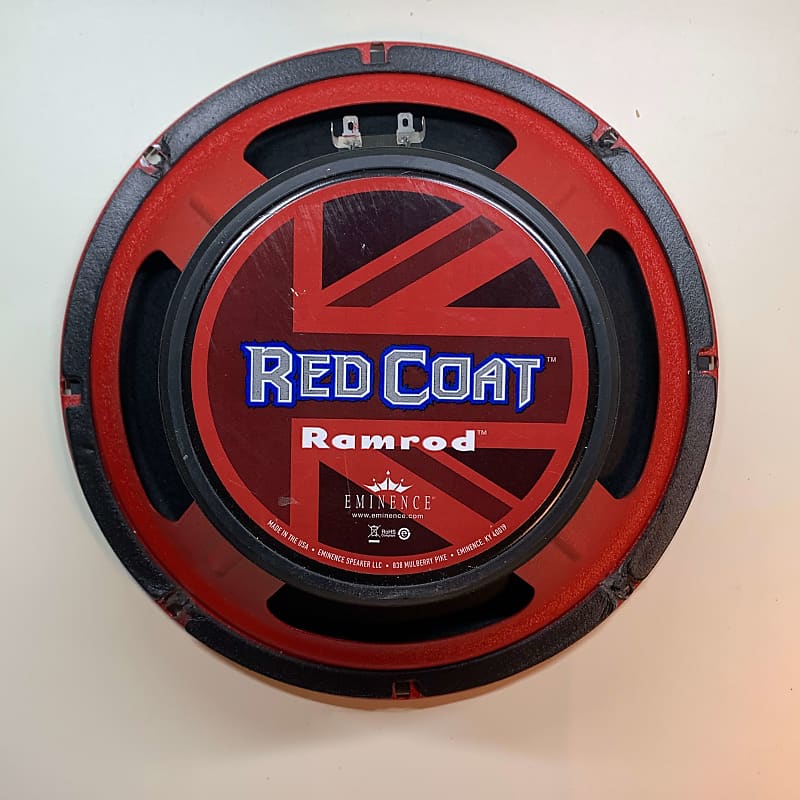 Eminence Red Coat Ramrod 10" 75W 8 ohm | Reverb