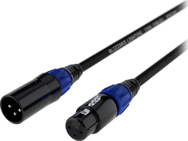 Blizzard Lighting DMX-100Q 3-Pin DMX Cable, 100ft | Reverb