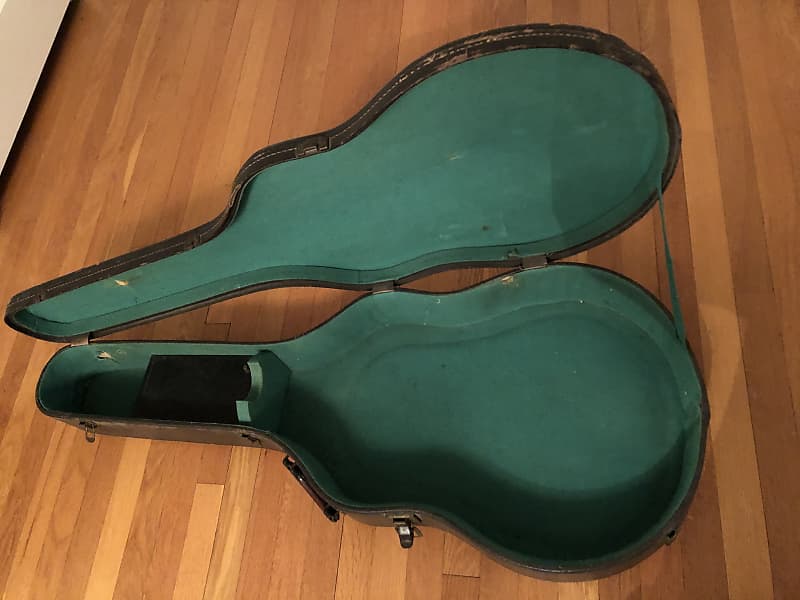 Vintage Geib 17” Hardshell case 1950s Black Gibson L-5 | Reverb