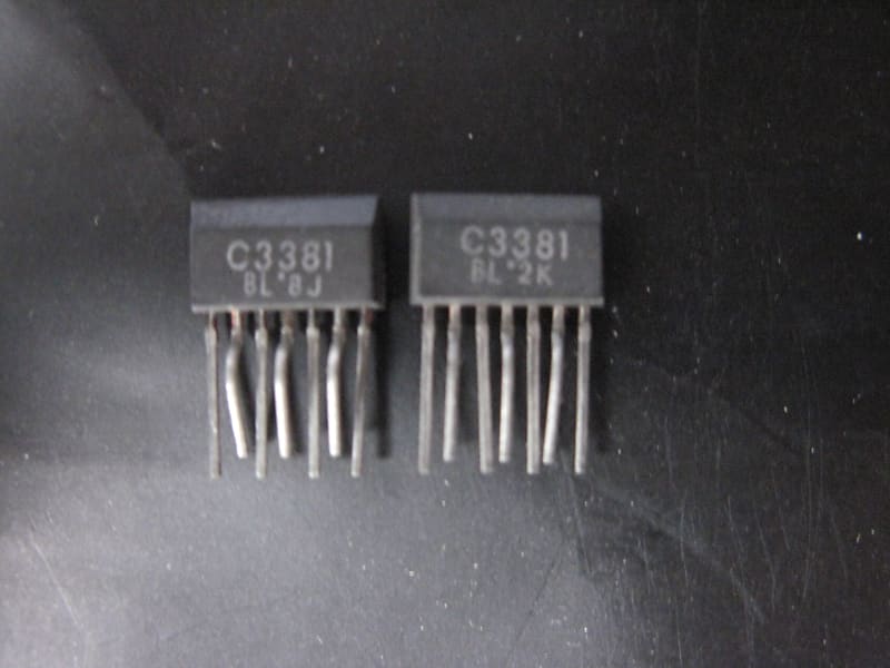 C3381 / 2SC3381 Dual Transistor, GK, Audio Preamp | Reverb