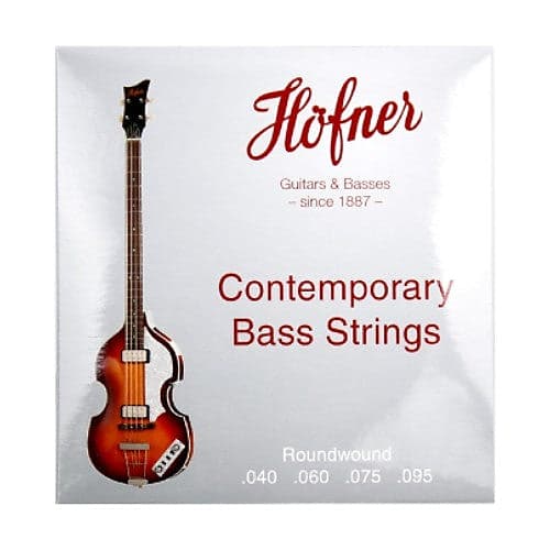 Hofner CONTEMPORARY Roundwound Bass Strings 30" Scale | Reverb