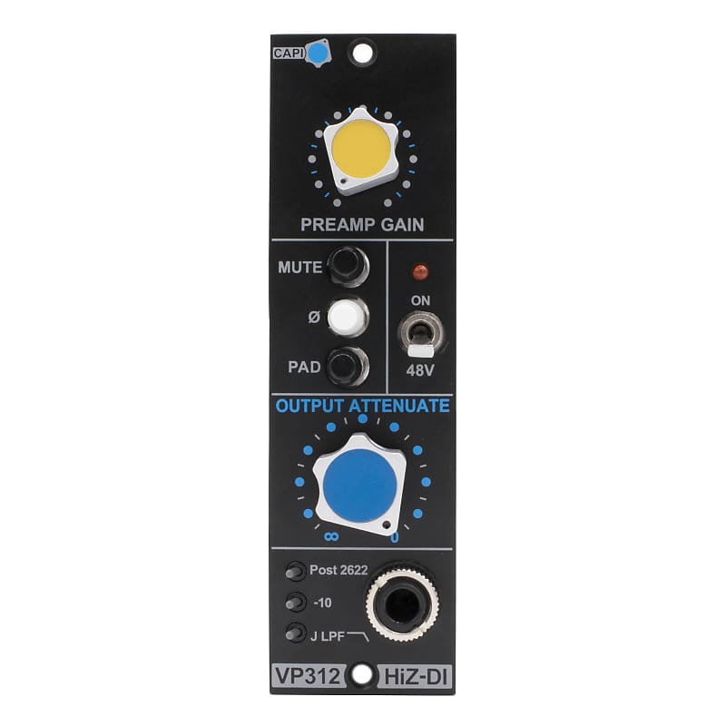 CAPI VP312 HiZ-DI 500 Series Preamp Build to Order | Reverb