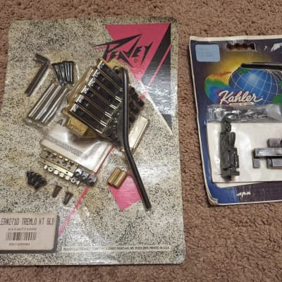 1980s Kahler Auto Latch System OEM factory pack (Black Bar) | Reverb