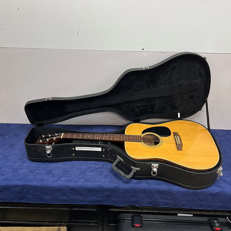 Vintage Takamine F-360 Acoustic Guitar Made in Japan with | Reverb