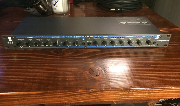 Symetrix 425 -- Dual Channel Compressor / Limiter / Expander | Reverb