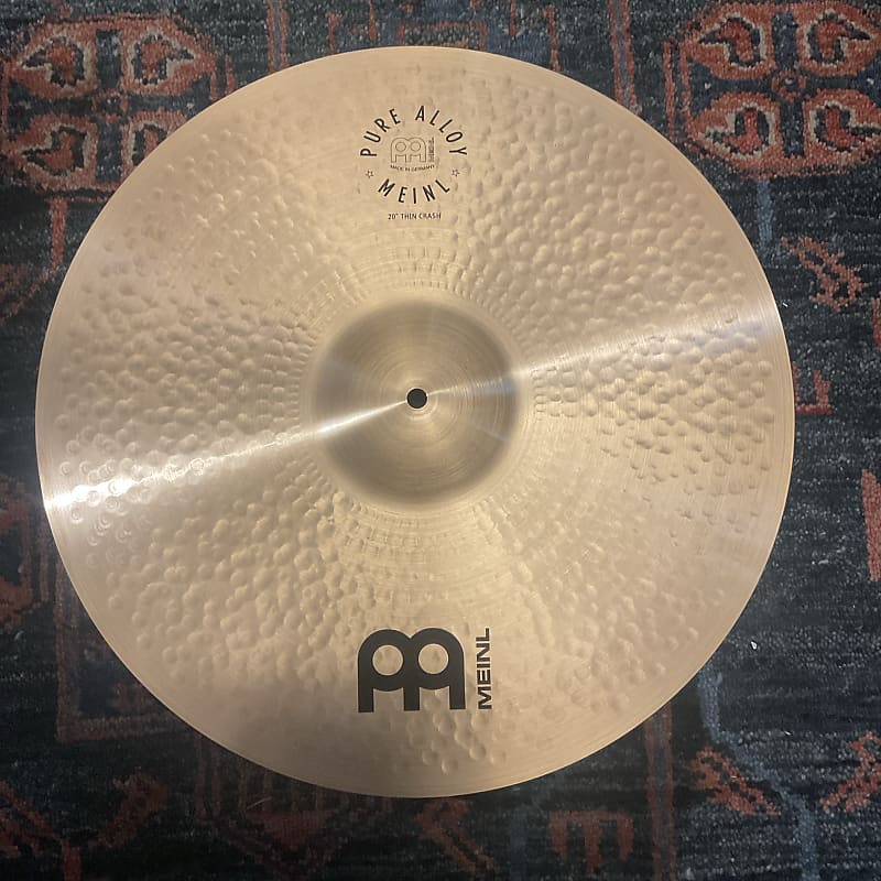 Meinl Pure Alloy Traditional 20” Thin Crash | Reverb