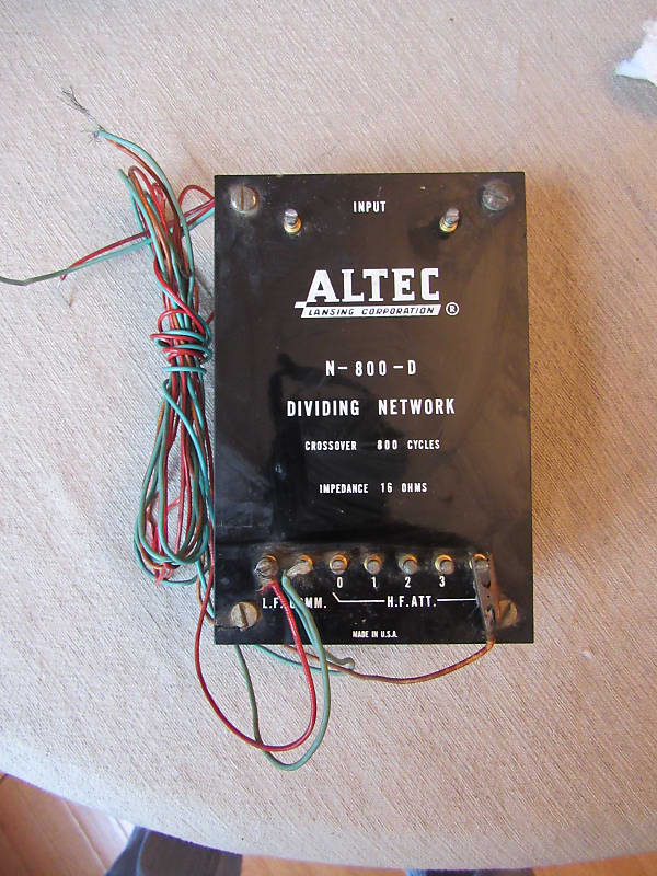 Single Altec Lansing N-800-D crossover in very good condition | Reverb