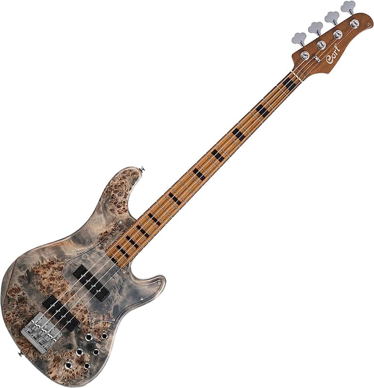 Cort Professional Electric Bass Guitar GB Series - Charcoal | Reverb