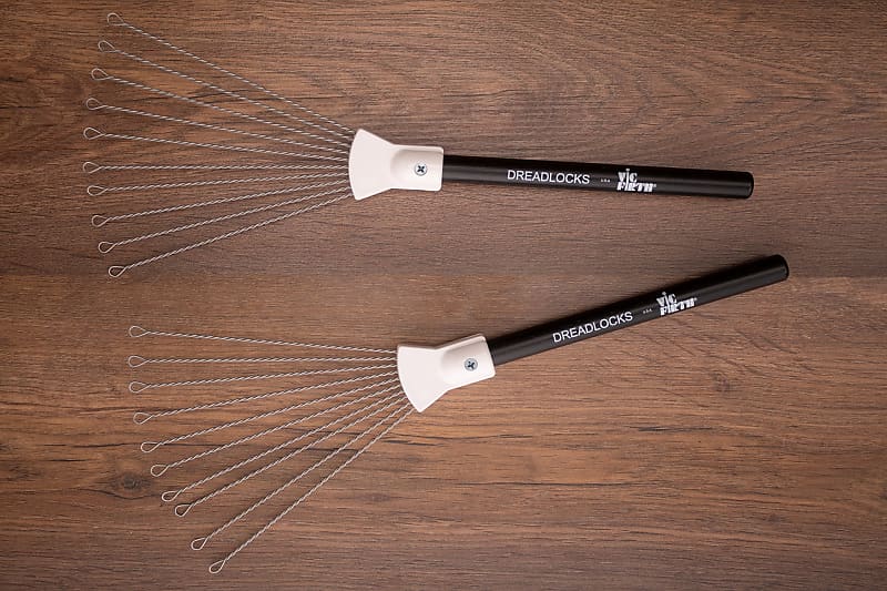 VIC FIRTH DREADLOCKS HEAVY GAUGE STEEL BRUSHES | Reverb España
