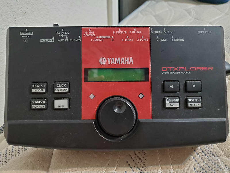 Yamaha DTXPLORER Drum Trigger Module 2015 Black/Red | Reverb
