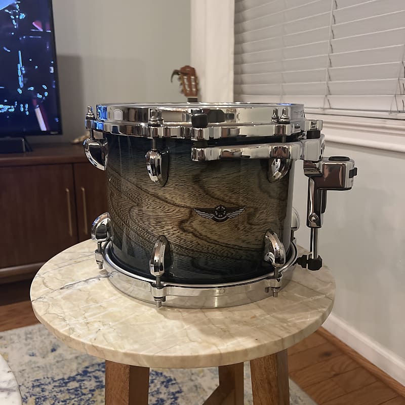 Tama Star 10”x7” Walnut Rack Tom - Indigo Japanese Sen Burst | Reverb