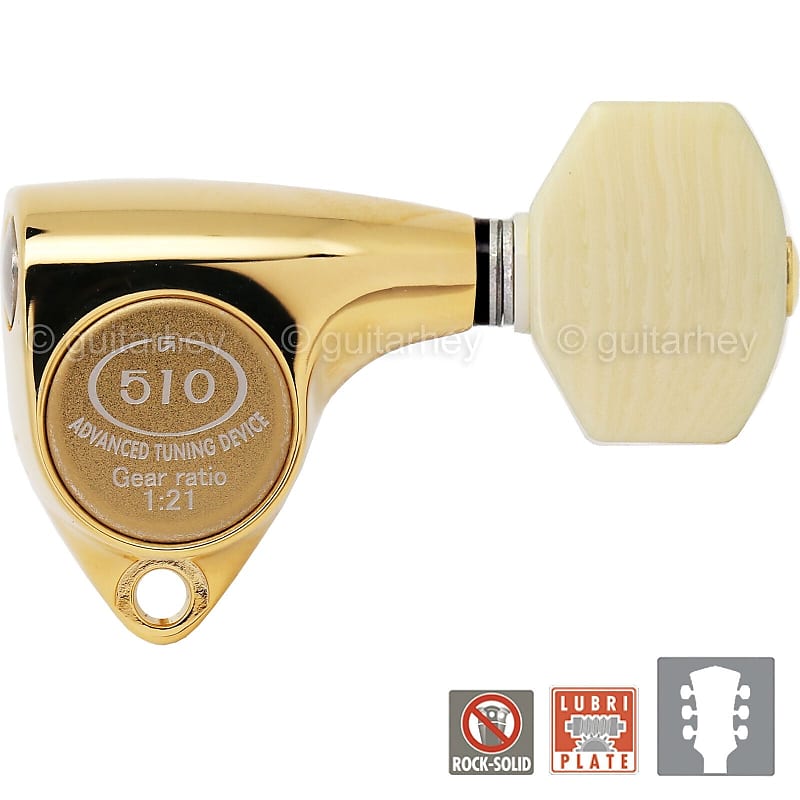 NEW Gotoh SGV510Z-M07 Tuners L3+R3 Set Advanced Tuning 21:1 | Reverb