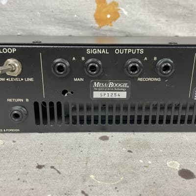 Used Mesa Boogie Studio Preamp Rack Mount Circa 1988 Pre Amp | Reverb