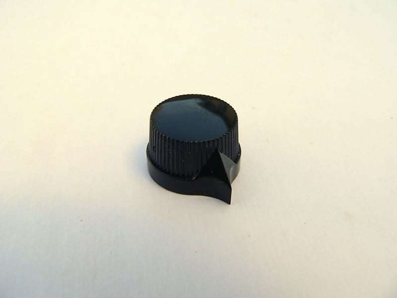 Small black pointer knob for valve radio, amplifier, | Reverb UK
