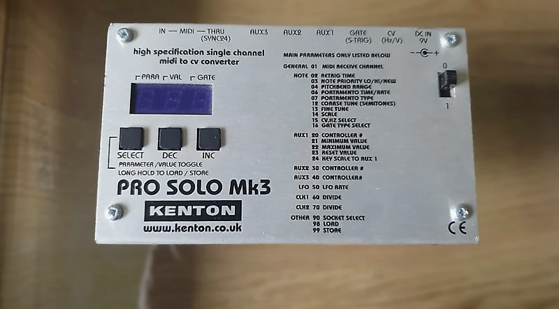 Kenton Pro Solo MK3 | Reverb