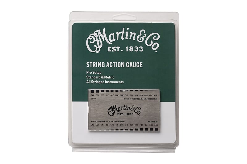 Martin String Action Gauge Measurer | Reverb