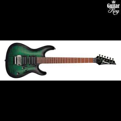 Ibanez IKOSP3 Transparent Emerald Burst Kiko Loureiro | Reverb France